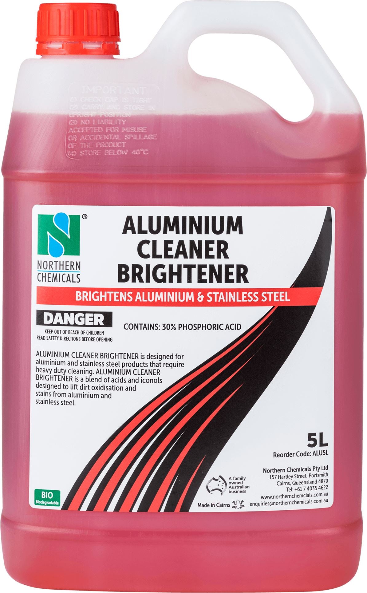 Aluminium Cleaner Brightener – Northern Chemicals | Cleaning Supplies ...