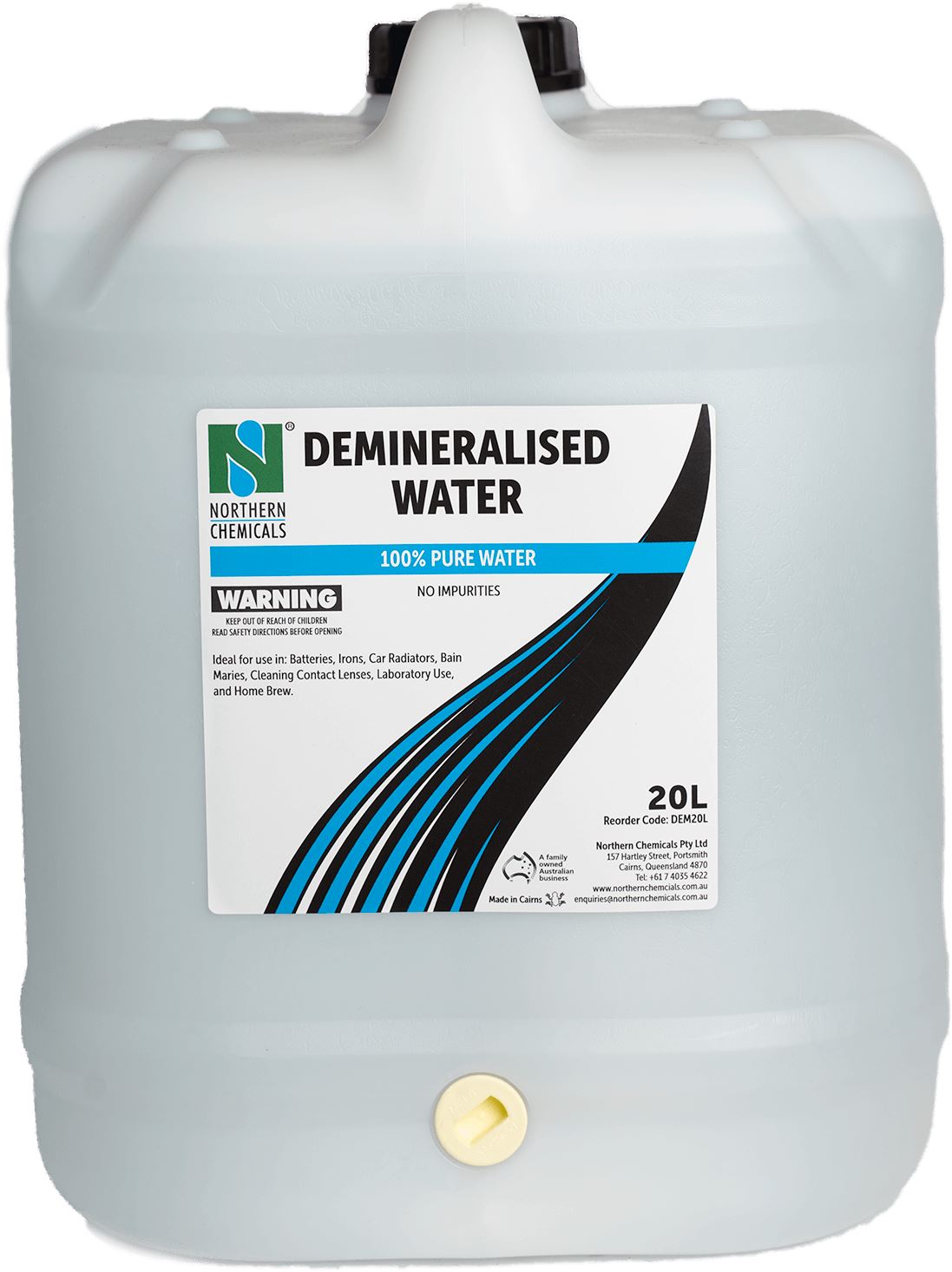 Demineralised Water – Northern Chemicals | Cleaning Supplies Cairns