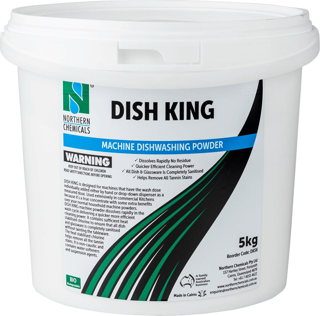 Dish King - Machine Dishwashing Powder – Northern Chemicals | Cleaning ...