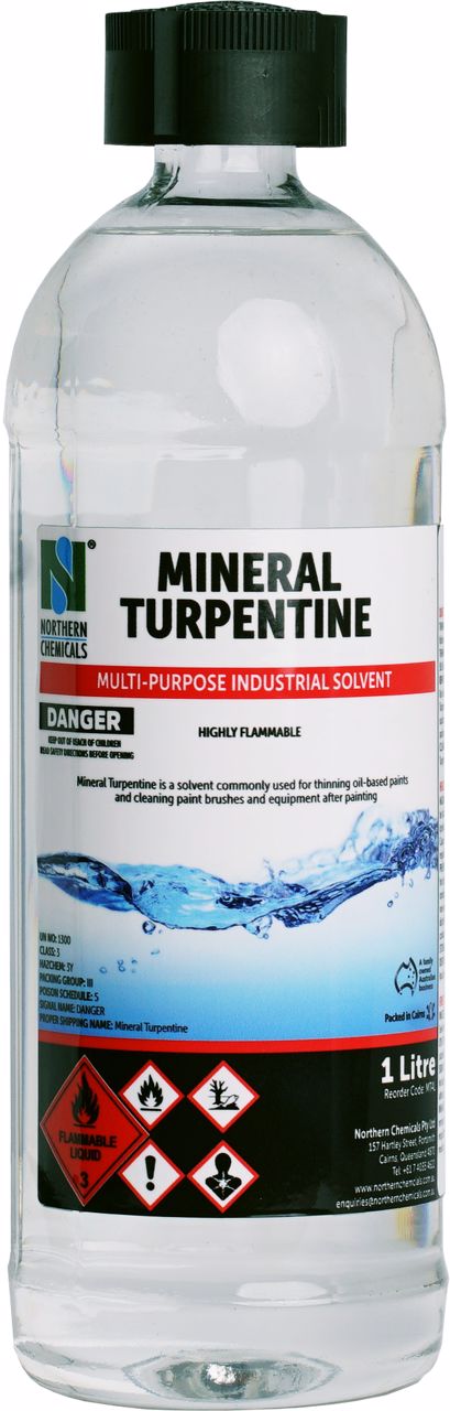 Mineral Turpentine – Northern Chemicals | Cleaning Supplies Cairns