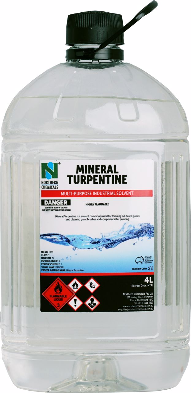 Mineral Turpentine – Northern Chemicals | Cleaning Supplies Cairns