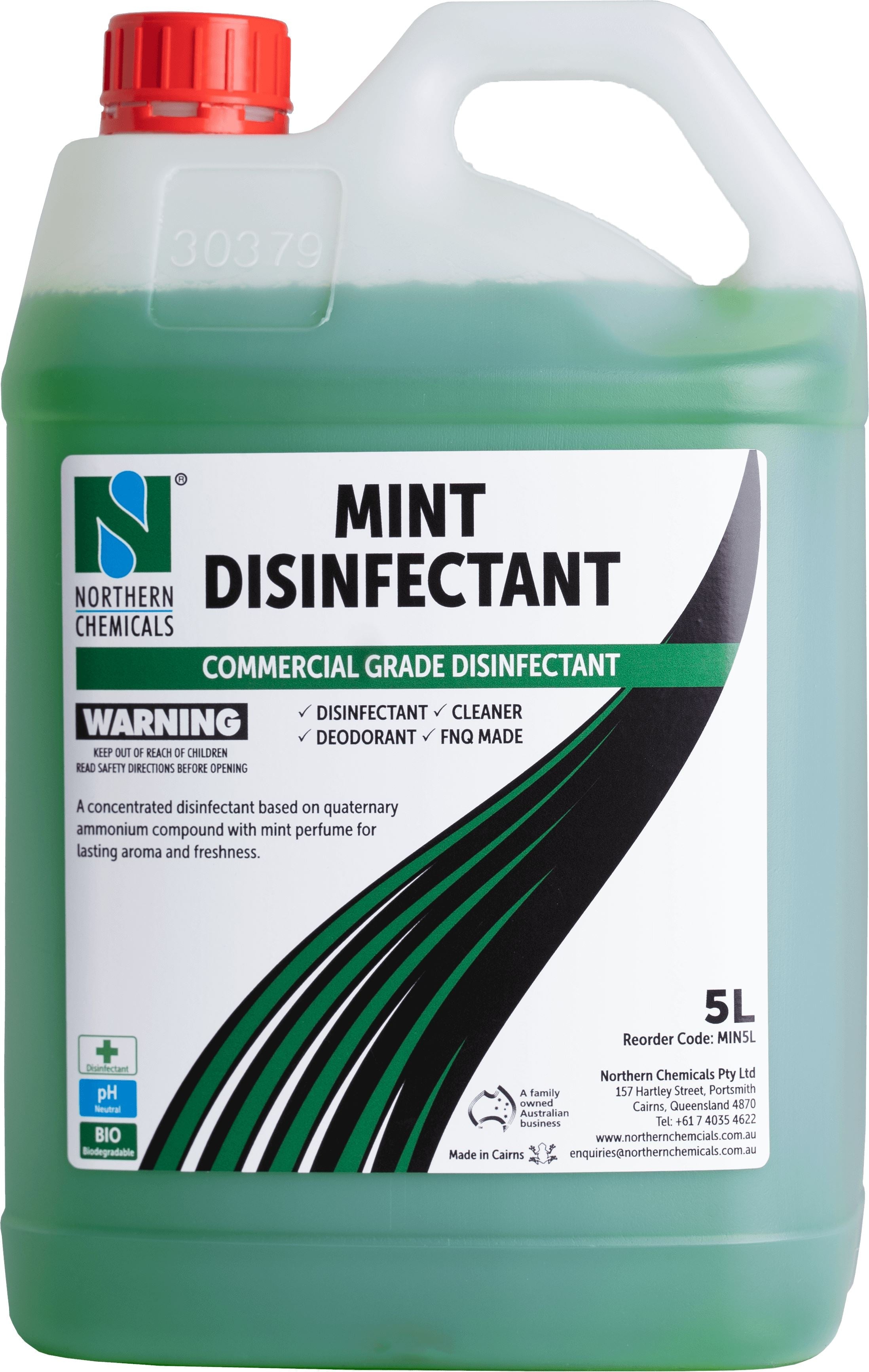 Mint Disinfectant – Northern Chemicals | Cleaning Supplies Cairns