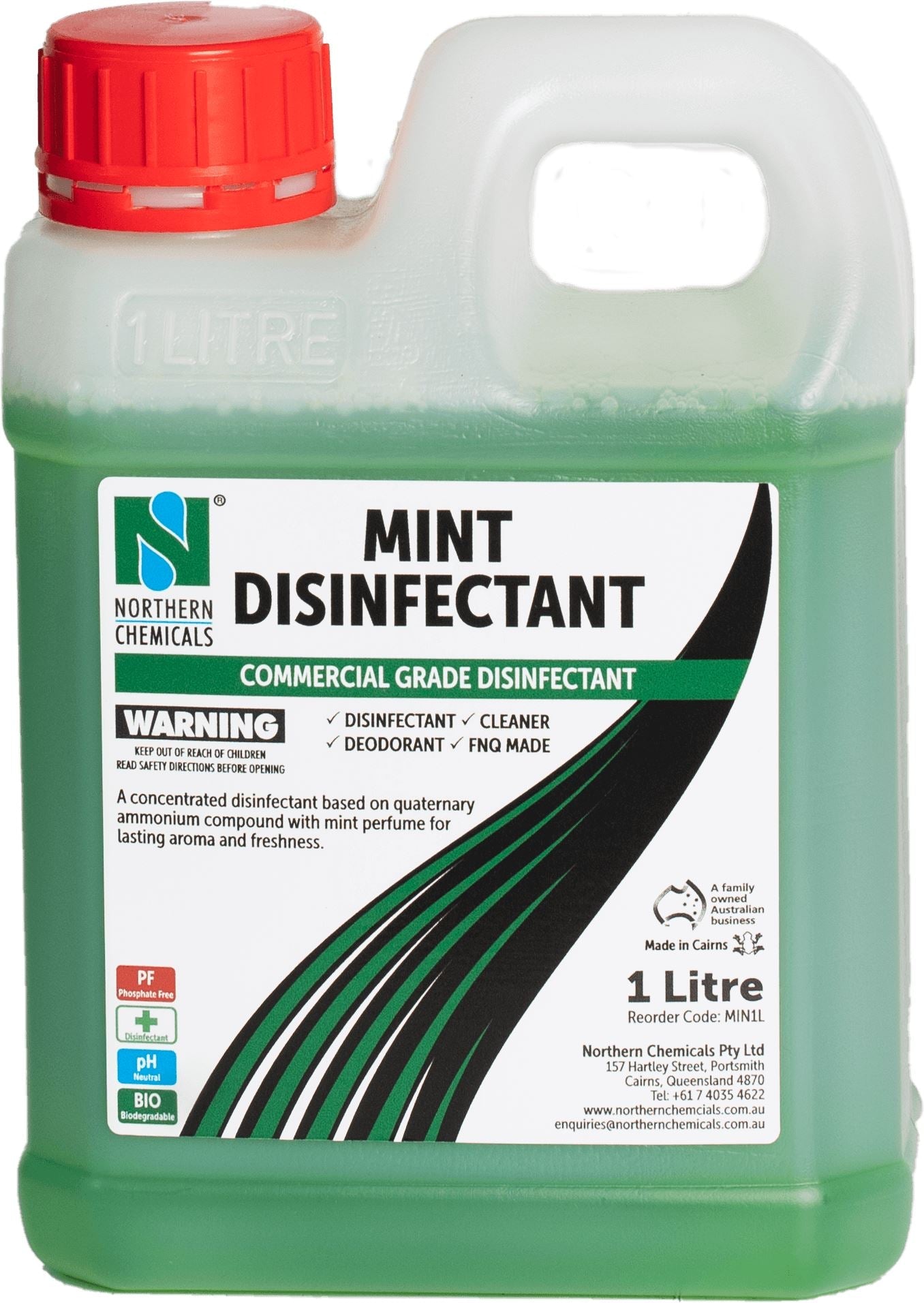 Mint Disinfectant – Northern Chemicals | Cleaning Supplies Cairns