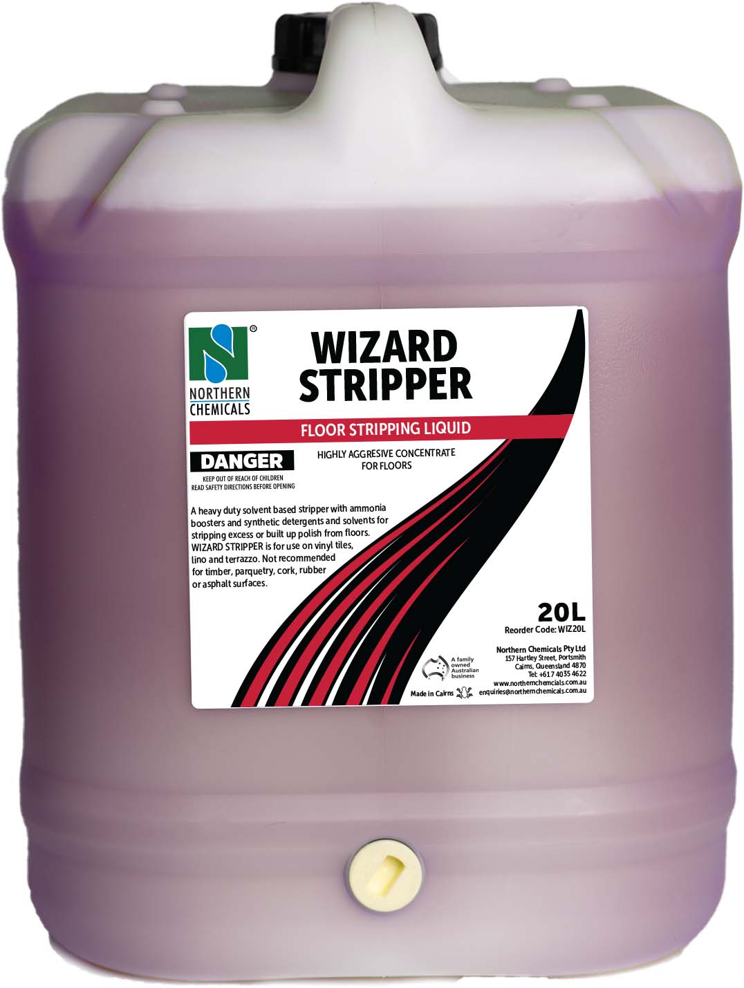 Wizard Stripper - Floor Stripper – Northern Chemicals | Cleaning Supplies Cairns